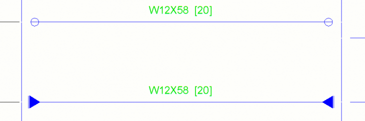Beam End Symbols | Tekla User Assistance